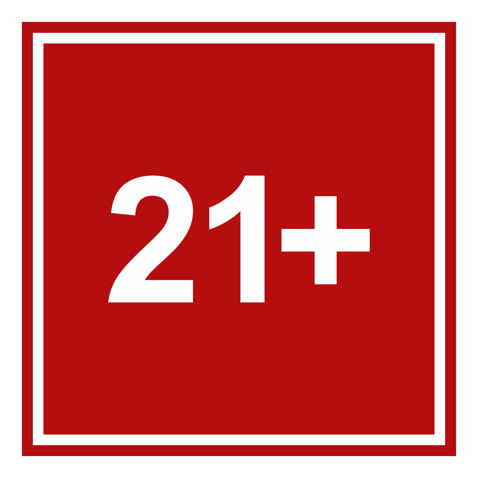 Sign of Adult Only Icon Symbol for Eighteen Plus 18 plus and Twenty One Plus 21 plus Age. Format ...