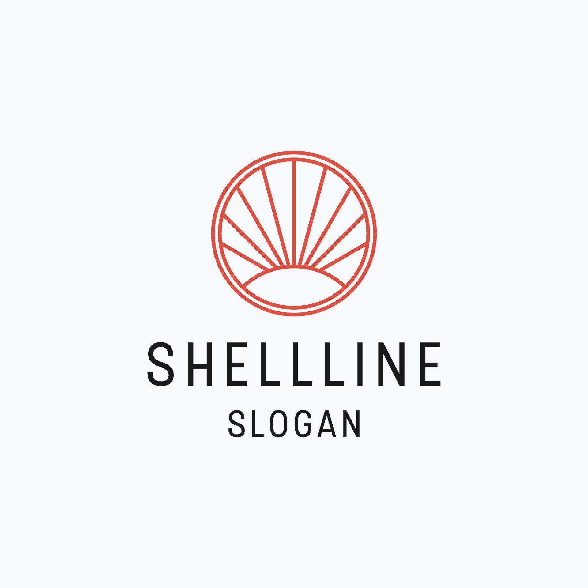 Shell logo icon flat design template 12982751 Vector Art at Vecteezy