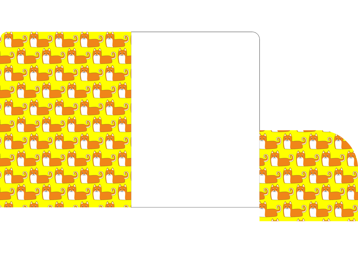 File Folder Design With Cat Pattern Themefile Folder Design With Cat