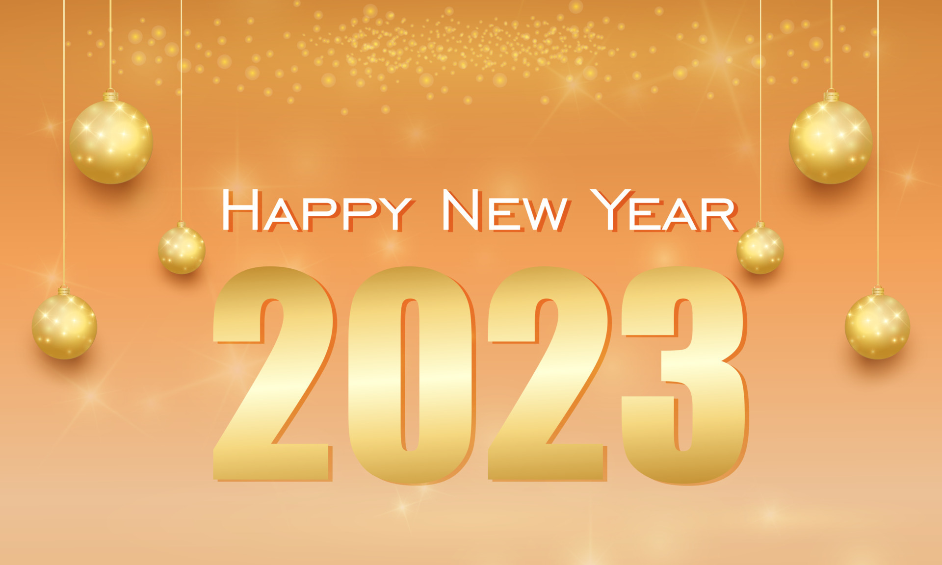 happy new year 2023 background with gold decoration 12985146 Vector Art ... happy new year 2023 background with gold decoration 12985146 Vector Art ...