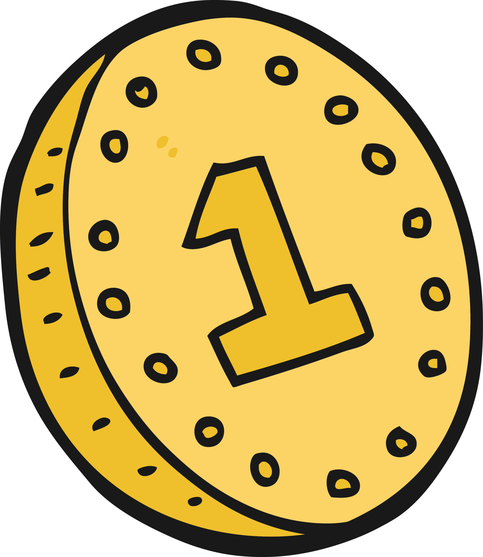 doodle cartoon coin 12985405 Vector Art at Vecteezy