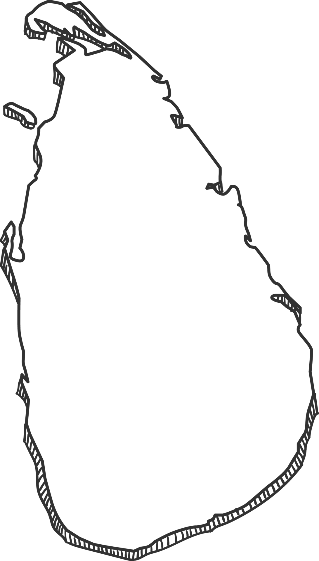 Relief Zones Of Sri Lanka Map Drawing Relief Zones Of Sri Lanka Map Drawing