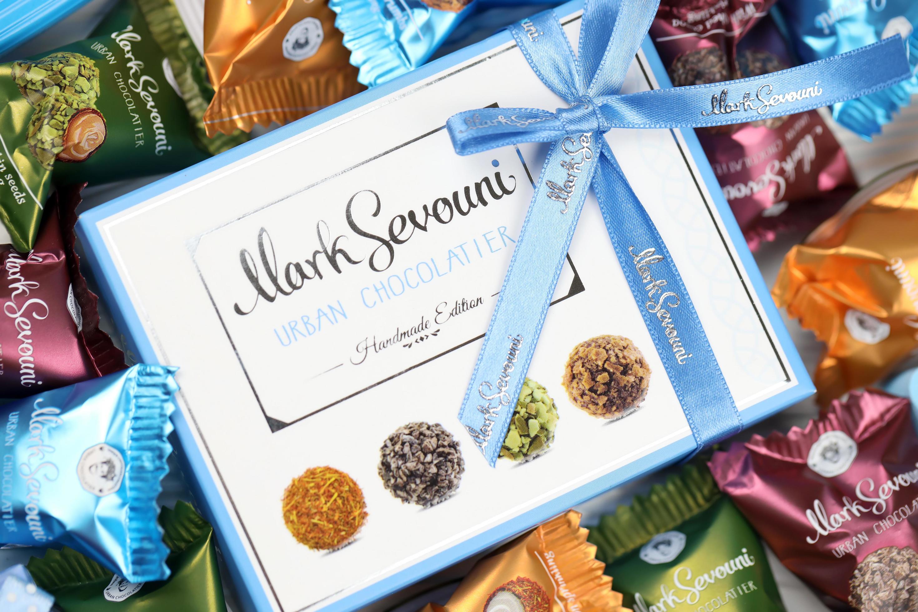 KHARKOV, UKRAINE - FEBRUARY 14, 2021 Mark Sevouni urban chocolatier ...