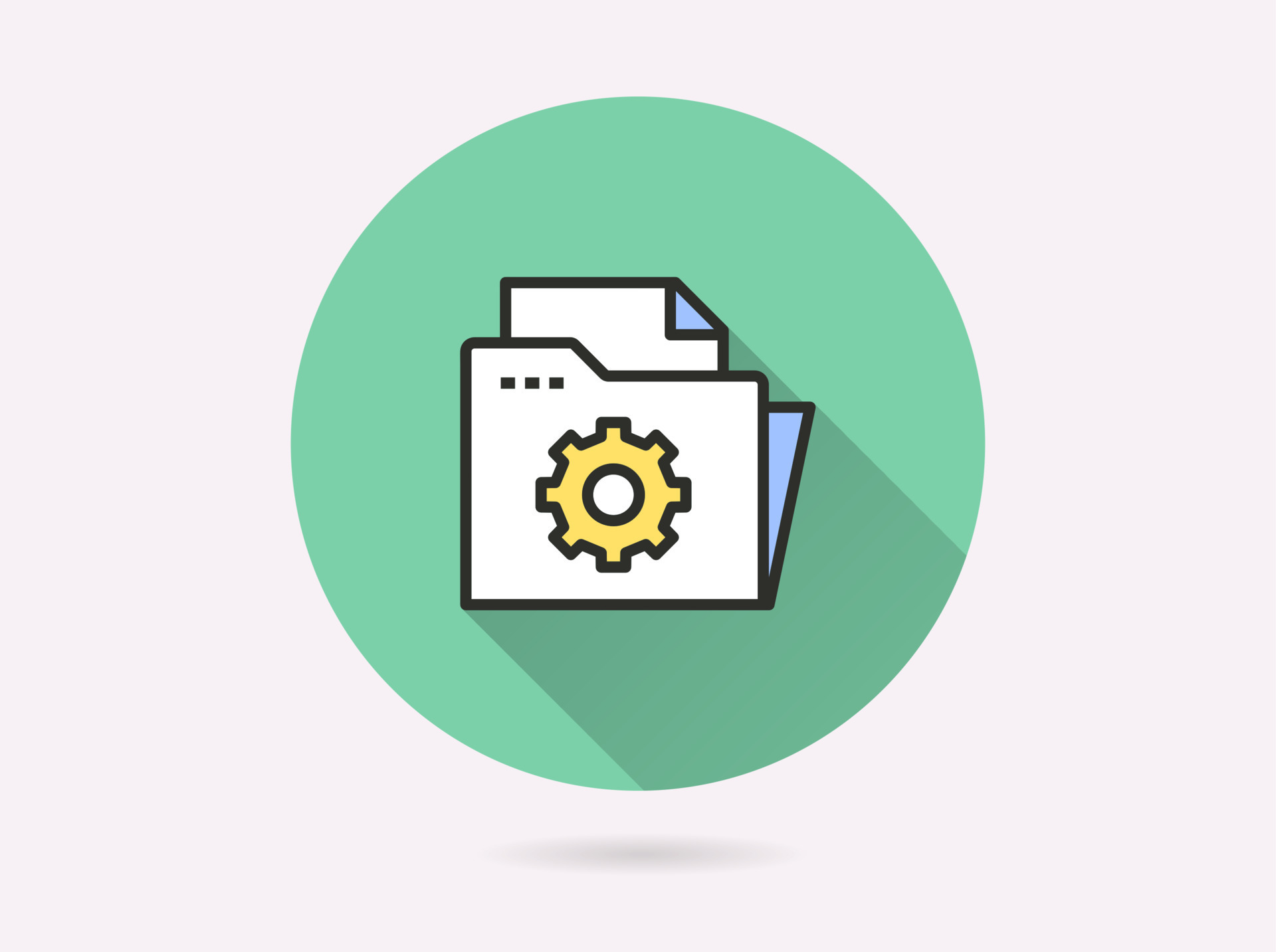 File setting icon for graphic and web design. 12990936 Vector Art at ...