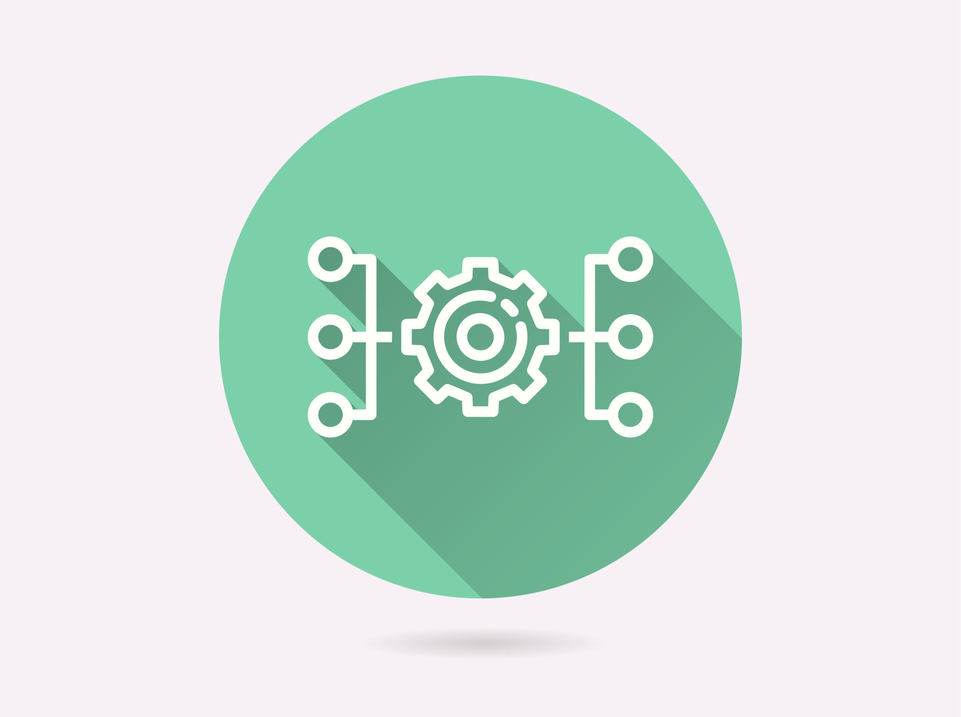 icono de algoritmo para diseño gráfico y web. 12990985 Vector en Vecteezy