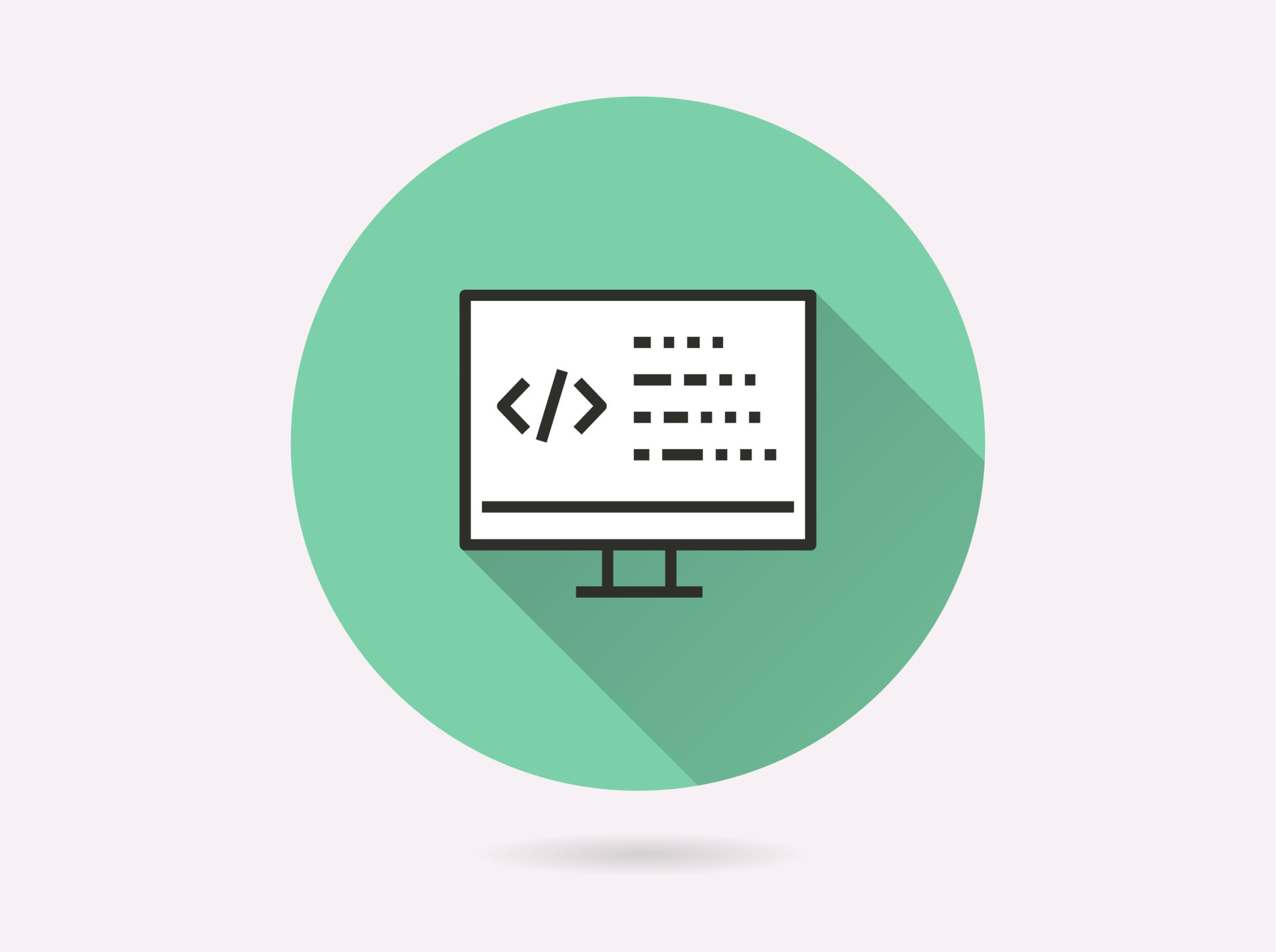 Coding icon for graphic and web design. 12990988 Vector Art at Vecteezy