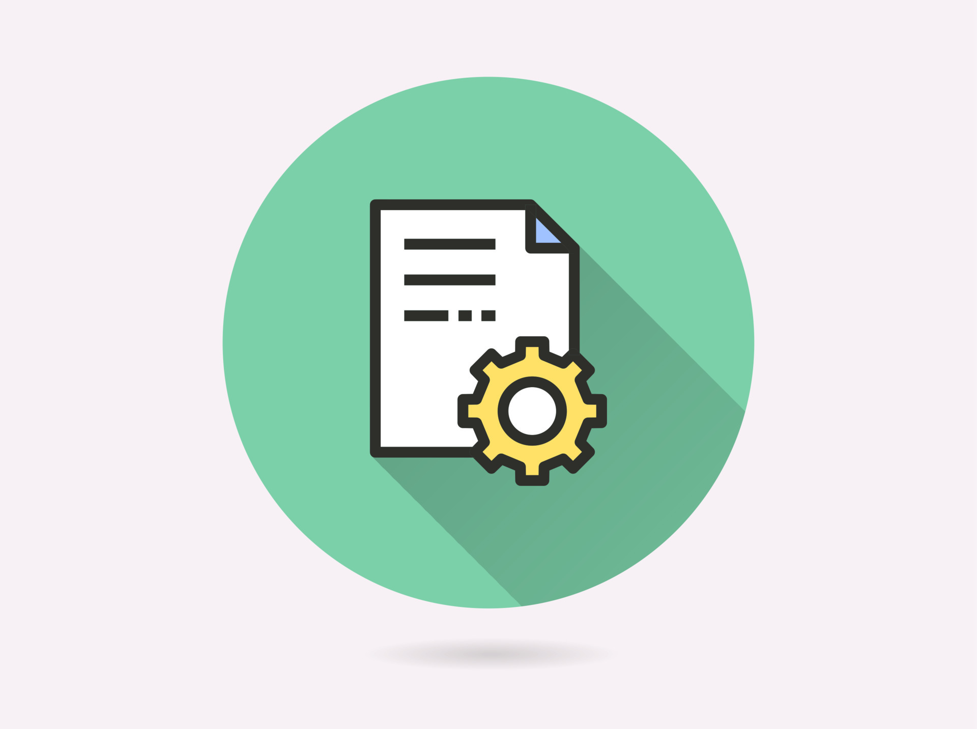 File setting icon for graphic and web design. 12991062 Vector Art at ...