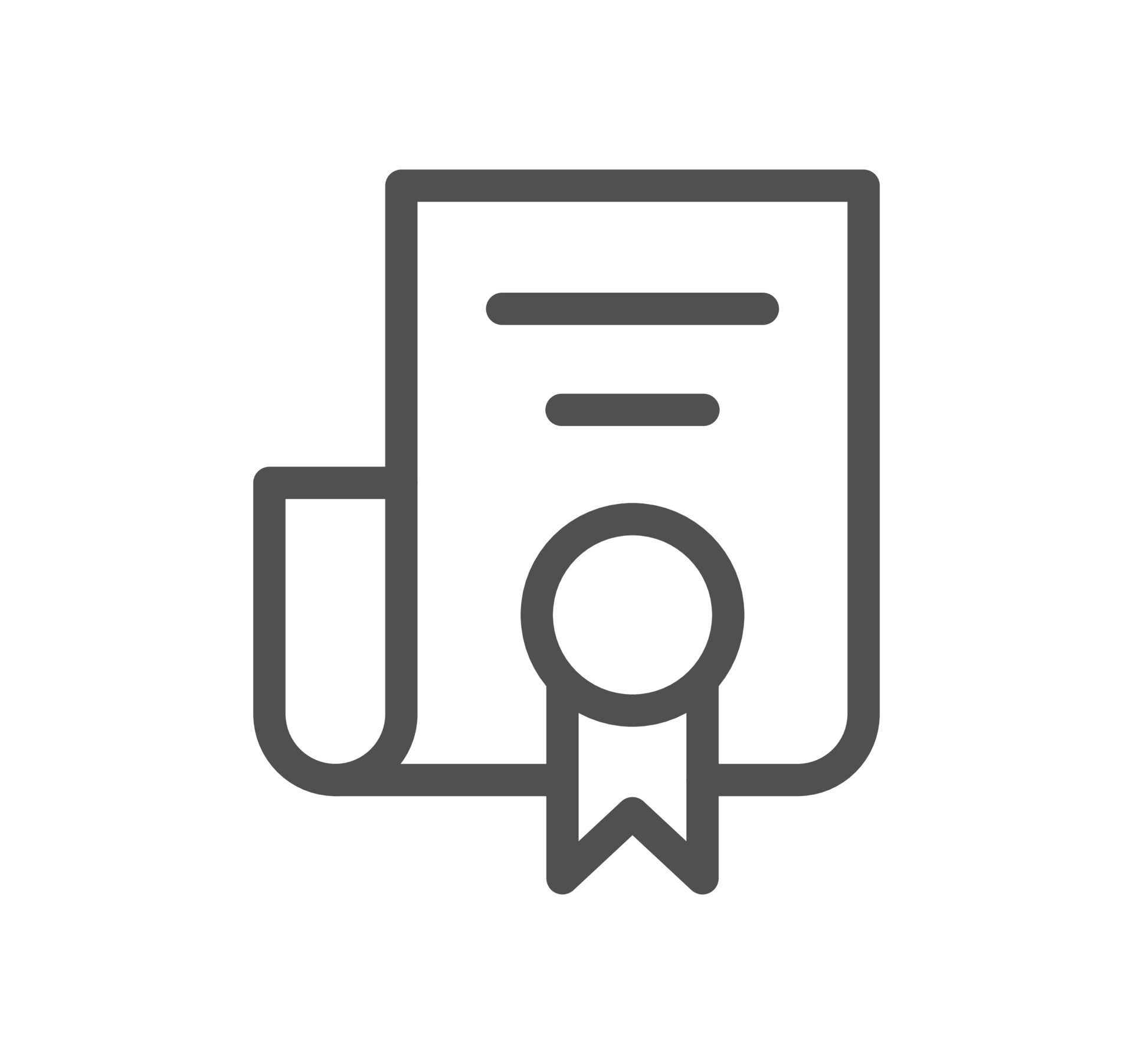 Document Icon Outline And Linear Vector 12992130 Vector Art At Vecteezy