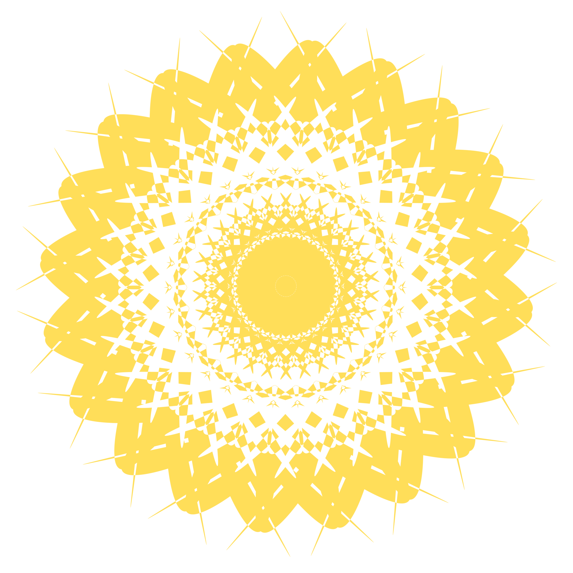 Gold Mandala Illustration 12996030 Png
