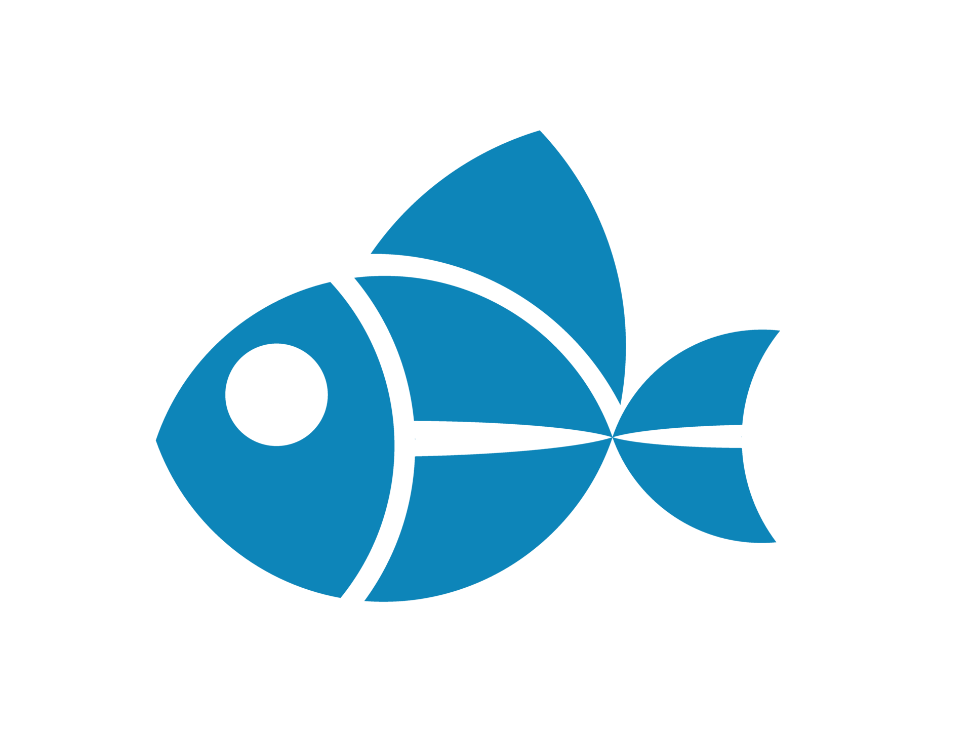 Blue fish Logo Icon 12996708 PNG