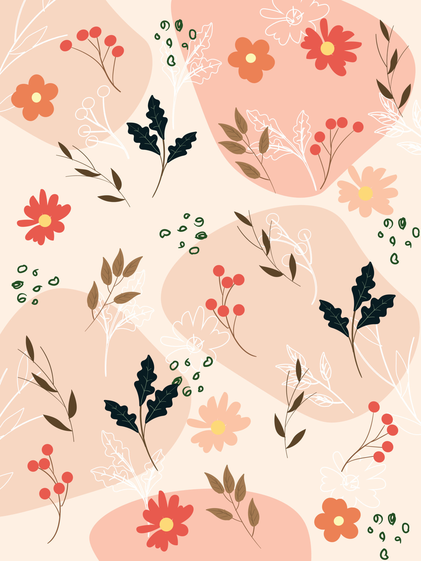 Tulip Seamless Pattern Vector Art Icons And Graphics For Free Download