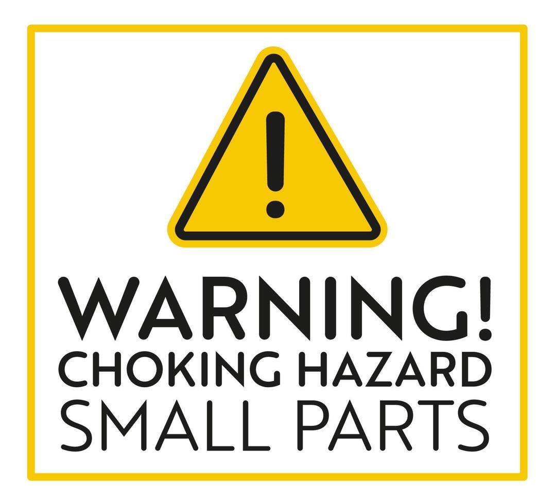 Choking hazard warning sign. 12998592 Vector Art at Vecteezy Choking hazard warning sign. 12998592 Vector Art at Vecteezy