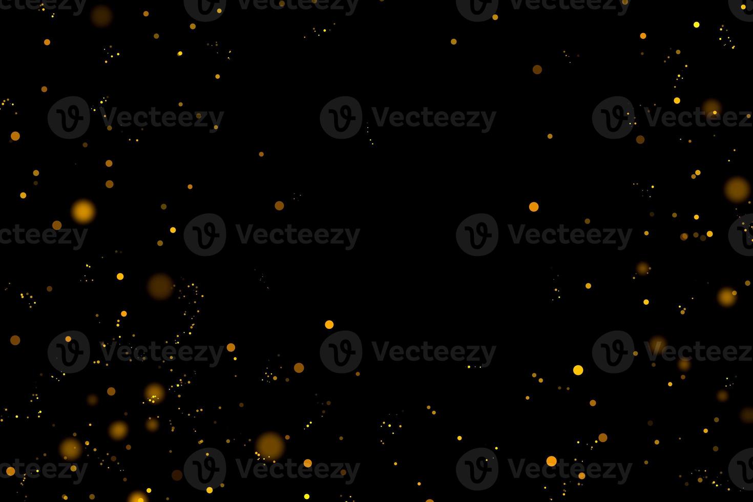 Gold glittering stars dust and bokeh background. Abstract christmas glow light texture. 13000992 ...