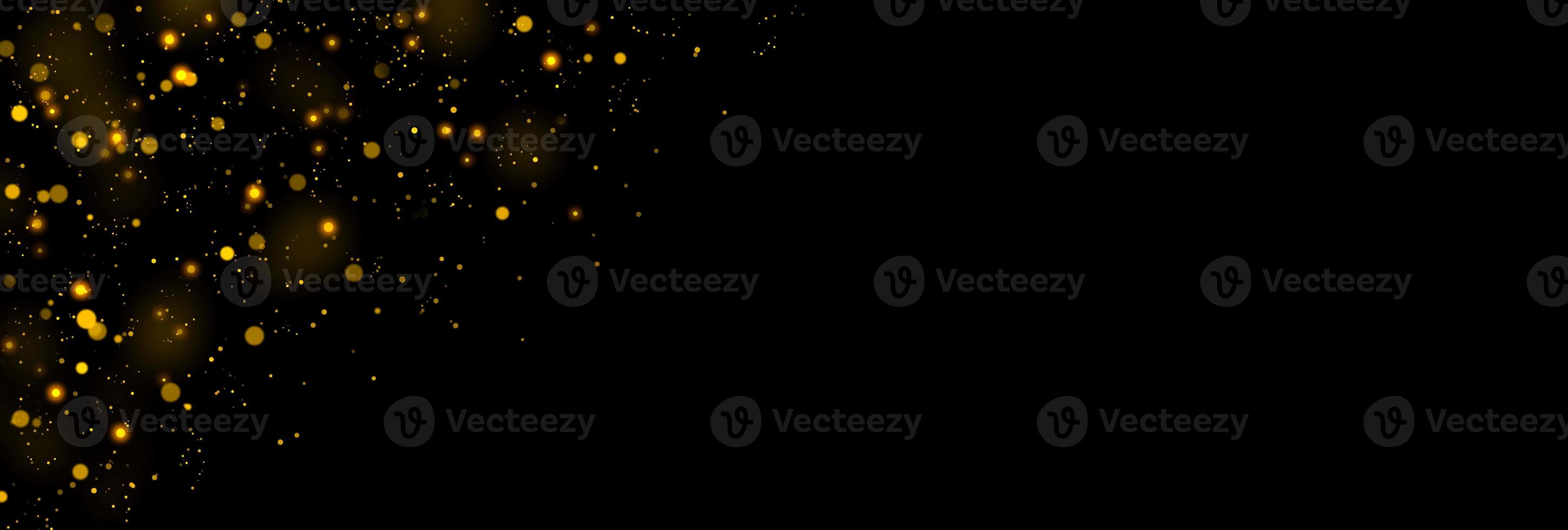 Gold glittering stars dust and bokeh background. Abstract christmas glow light texture. 13000998 ...