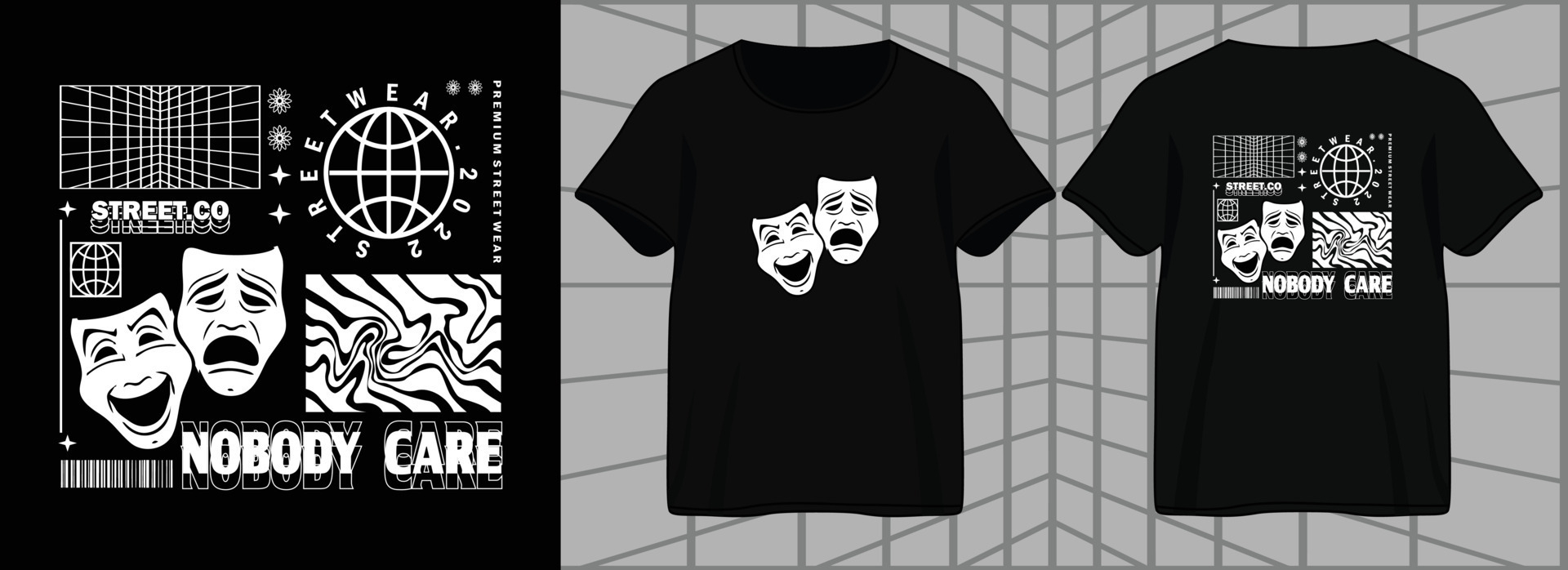 Aesthetic Graphic Design For T Shirt Street Wear And Urban Style 13001330 Vector Art At Vecteezy