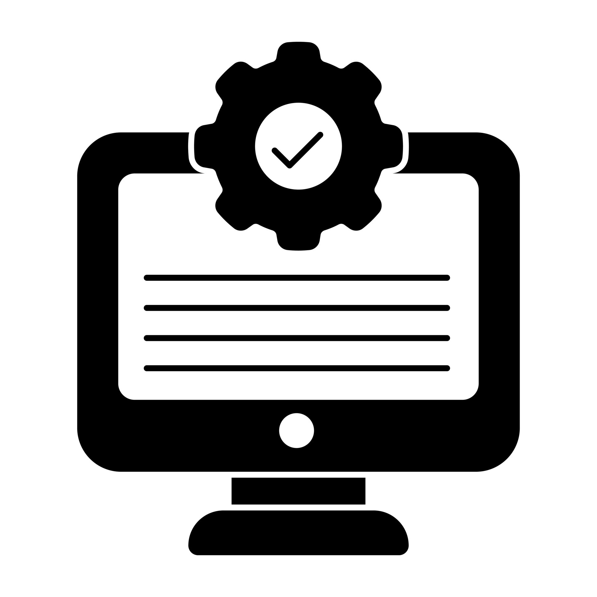 A modern design icon of system setting 13003584 Vector Art at Vecteezy