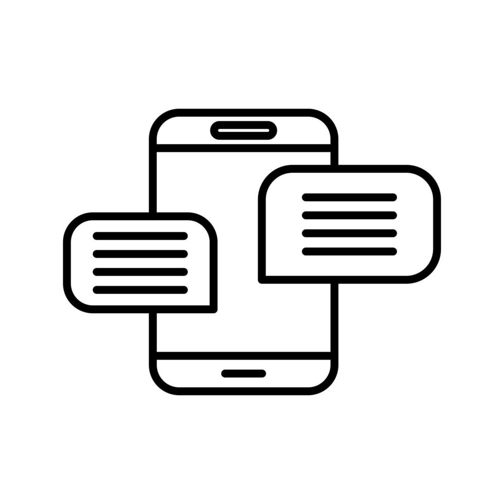 Messages Vector Icon 13004486 Vector Art at Vecteezy