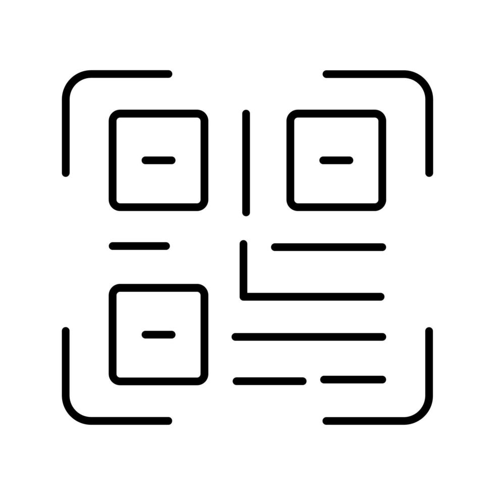 Qr code Vector Icon 13004859 Vector Art at Vecteezy