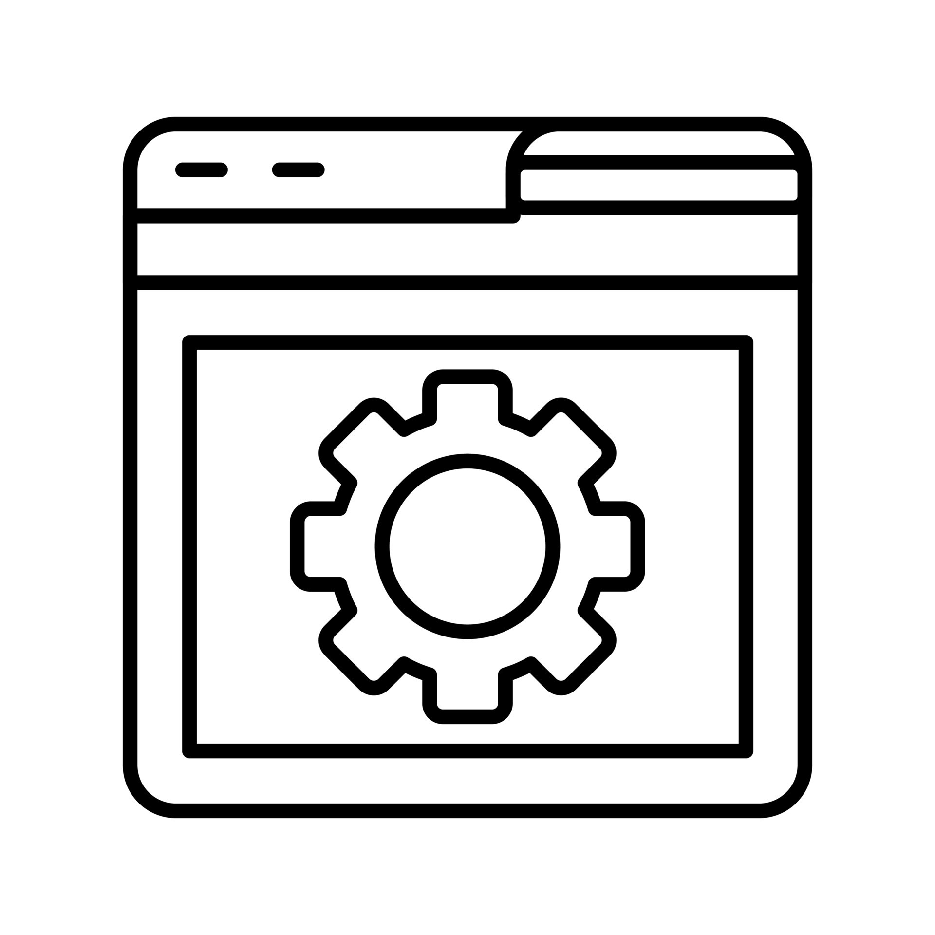 Browser Setting Vector Icon 13005082 Vector Art At Vecteezy