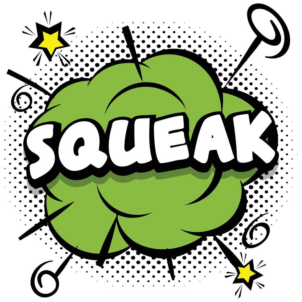 squeak Comic bright template with speech bubbles on colorful frames 13005560 Vector Art at Vecteezy