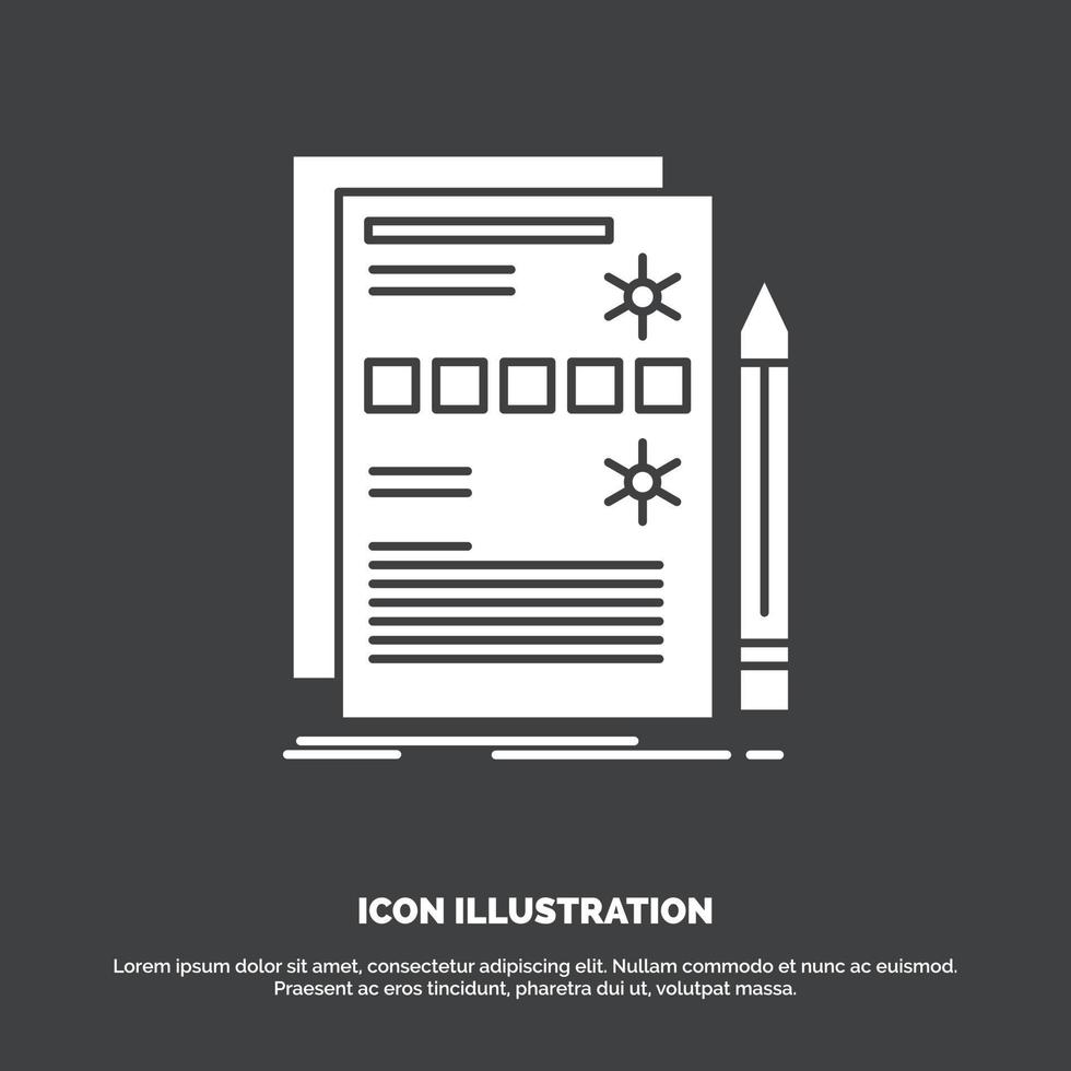 Component Data Design Hardware System Icon Glyph Vector Symbol For Ui And Ux Website Or