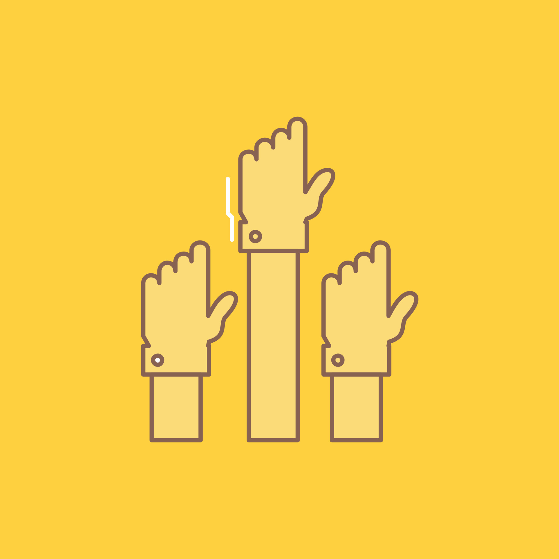 Hand Raised Vector Art, Icons, and Graphics for Free Download