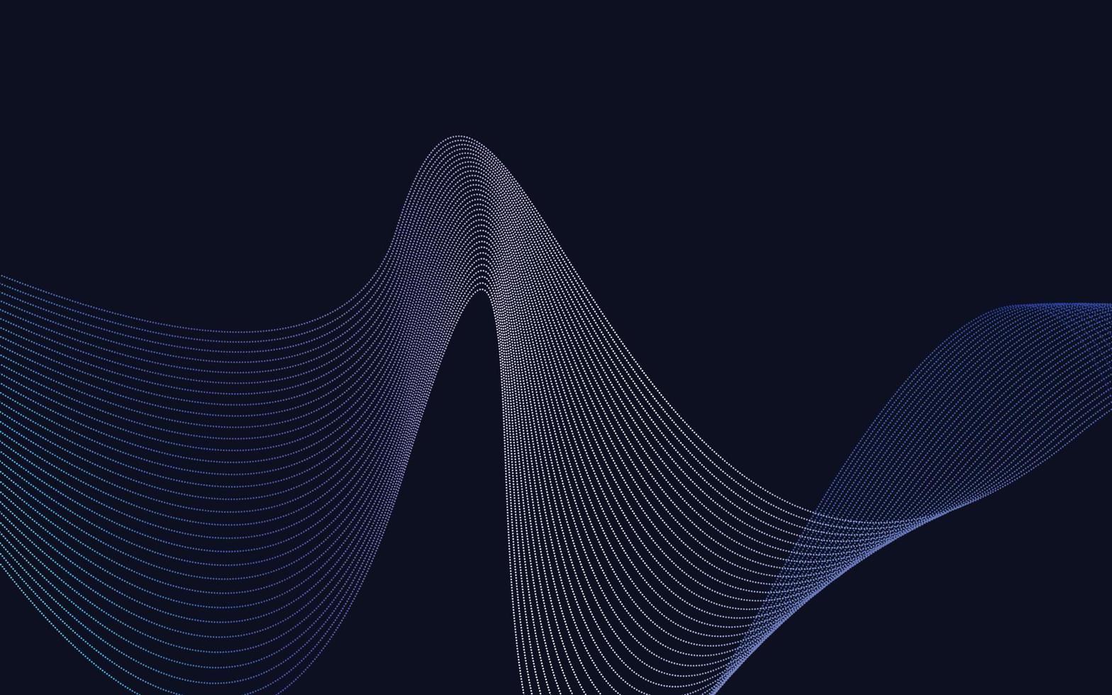 Vector abstract wave background. Blue Gradient waves background ...