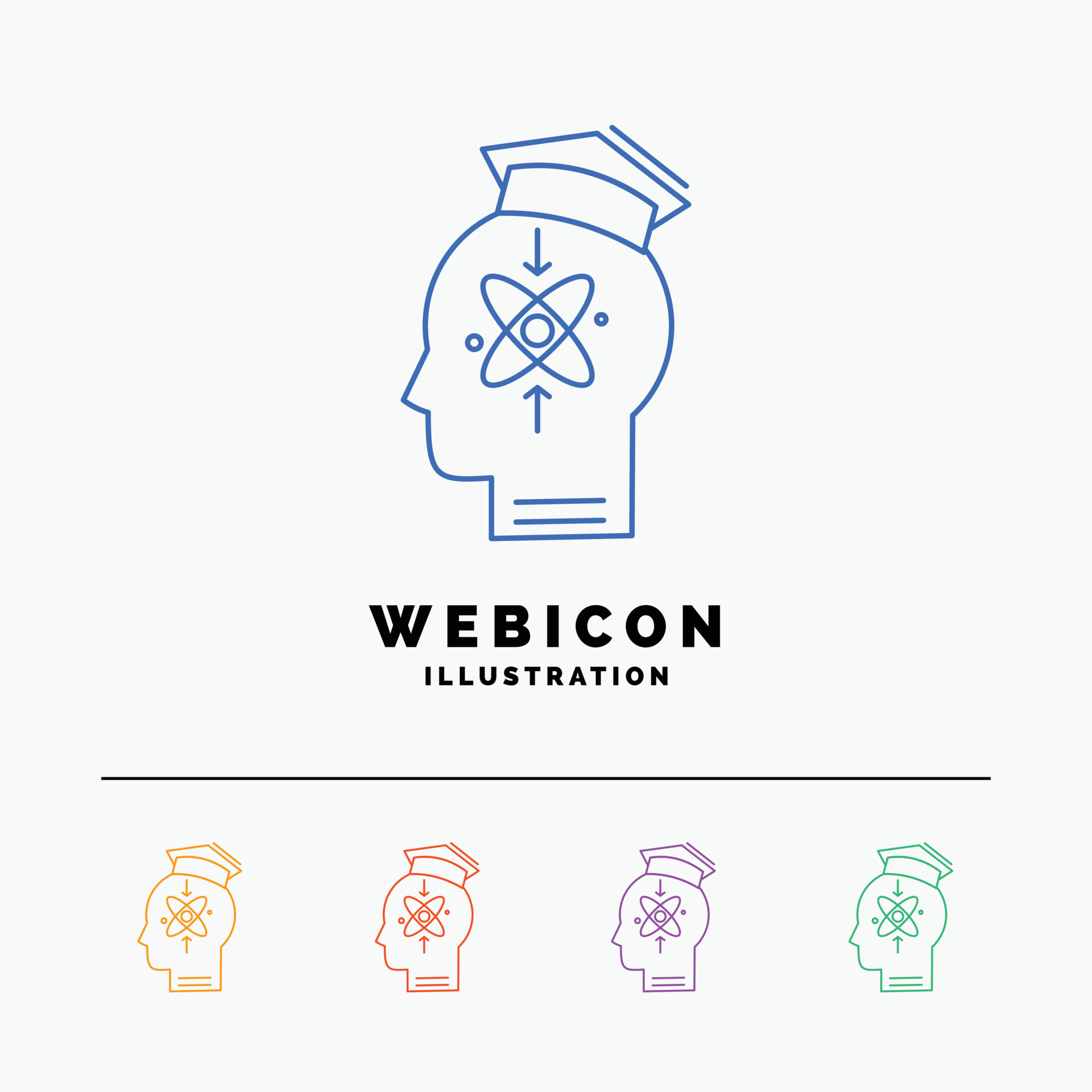capability. head. human. knowledge. skill 5 Color Line Web Icon ... capability. head. human. knowledge. skill 5 Color Line Web Icon ...