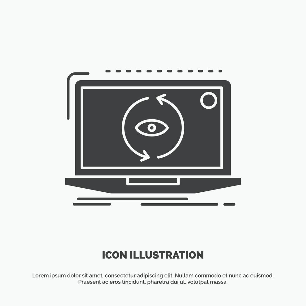 App Application New Software Update Icon Glyph Vector Gray Symbol For Ui And Ux Website Or