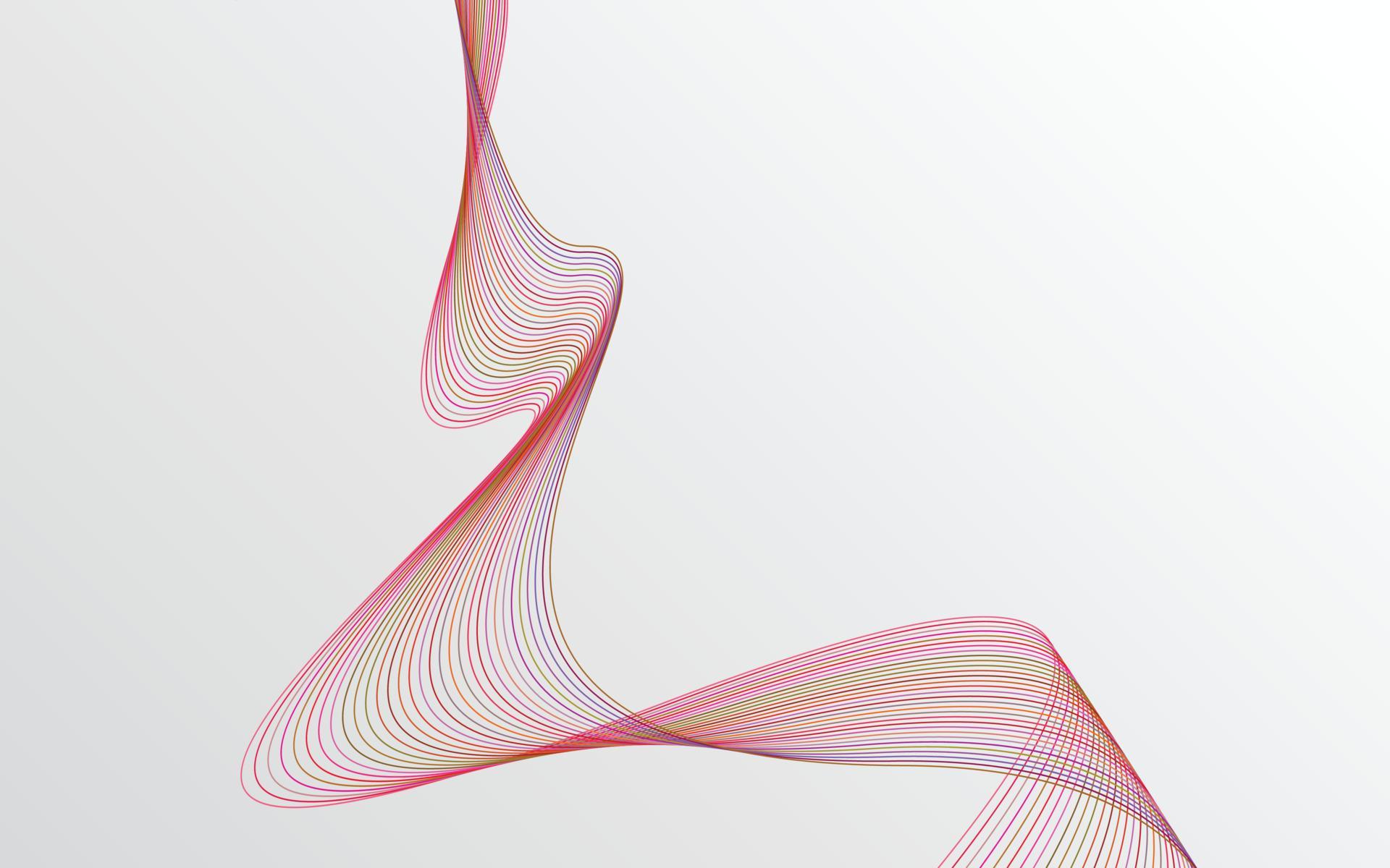 Vector abstract wave background. Red waves background 13008926 Vector ...