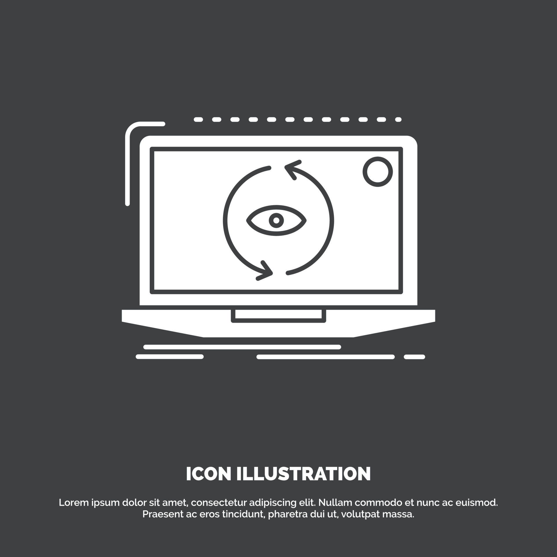 App Application New Software Update Icon Glyph Vector Symbol For Ui And Ux Website Or