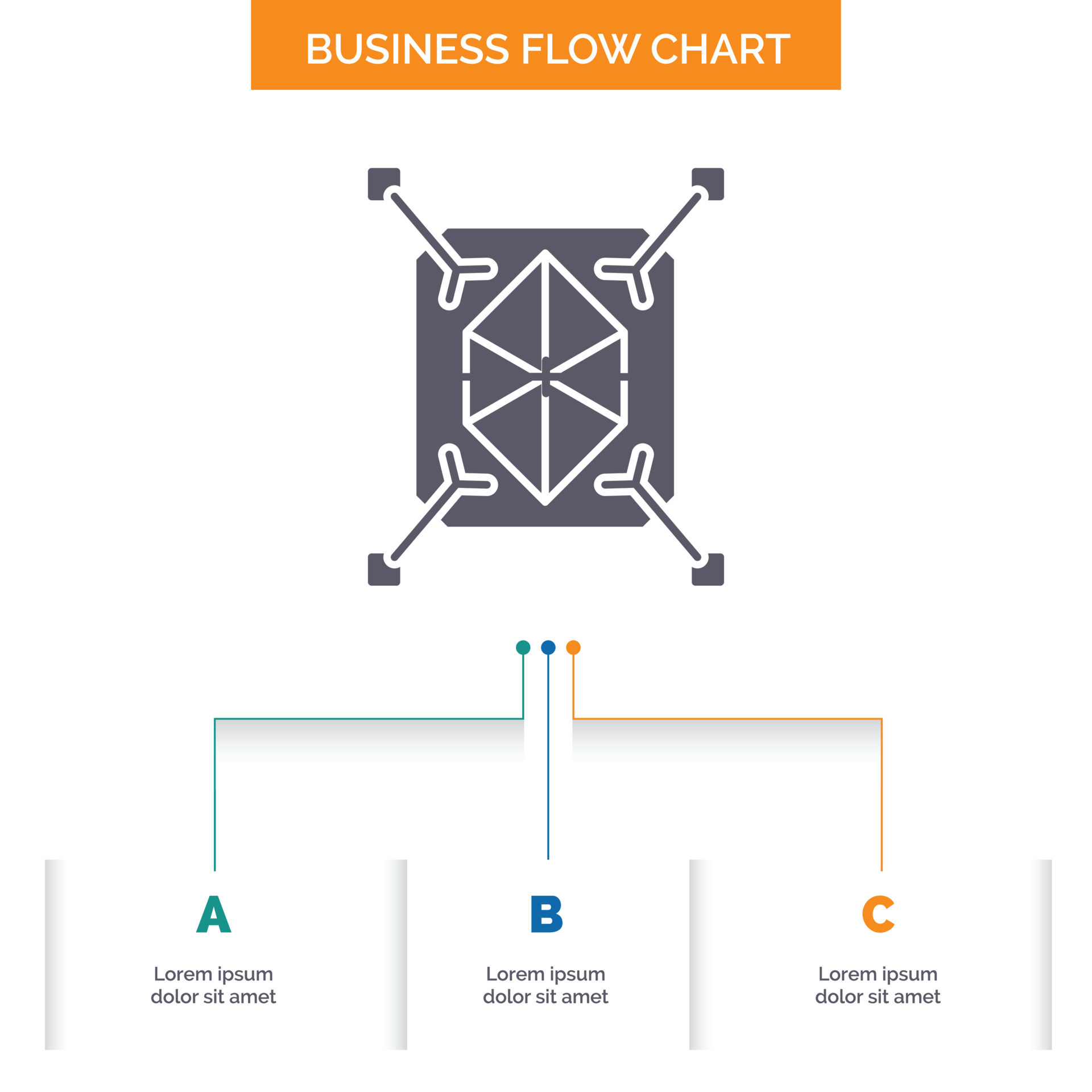 Object. prototyping. rapid. structure. 3d Business Flow Chart Design ...