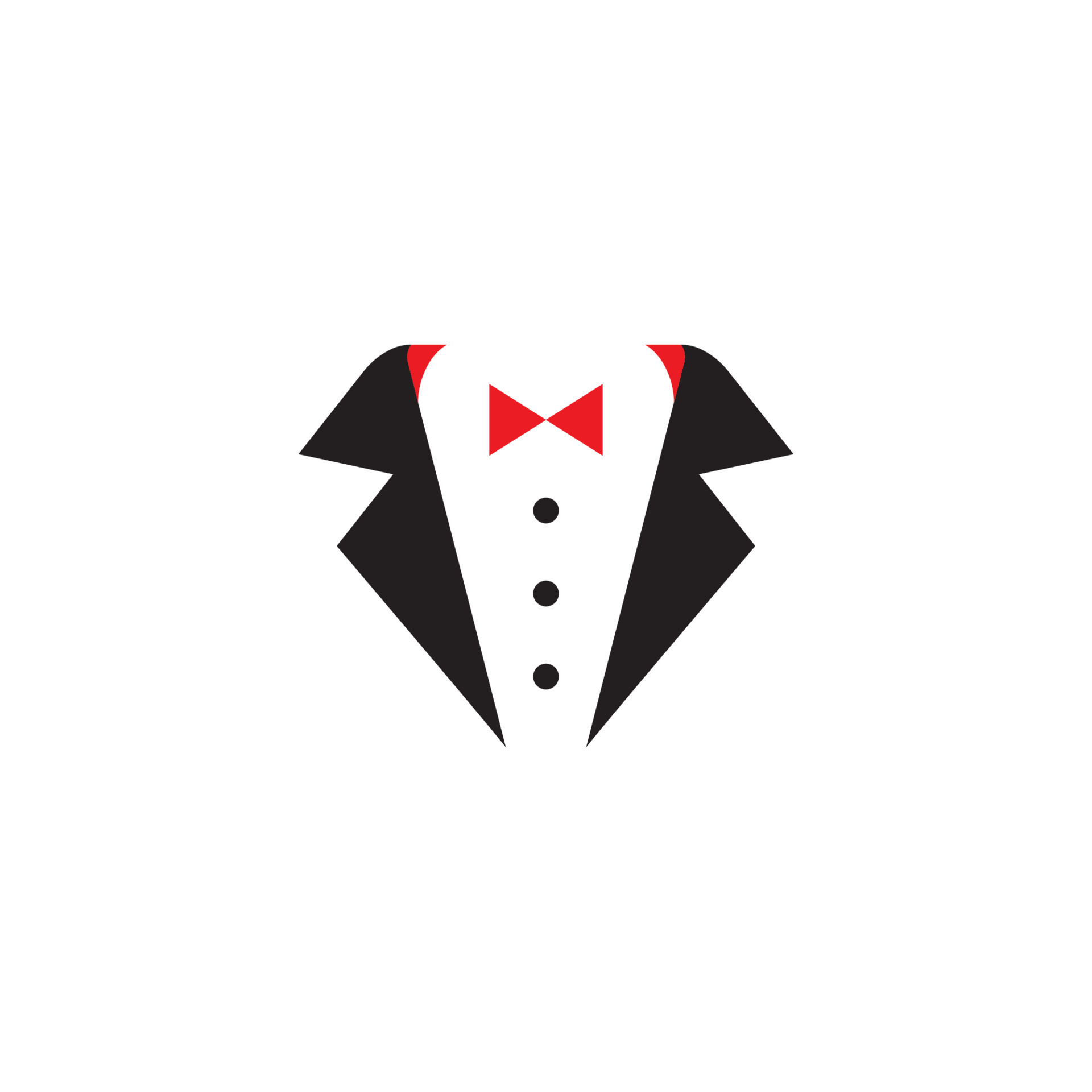 Tuxedo exclusive template vector icon 13010876 Vector Art at Vecteezy Tuxedo exclusive template vector icon 13010876 Vector Art at Vecteezy