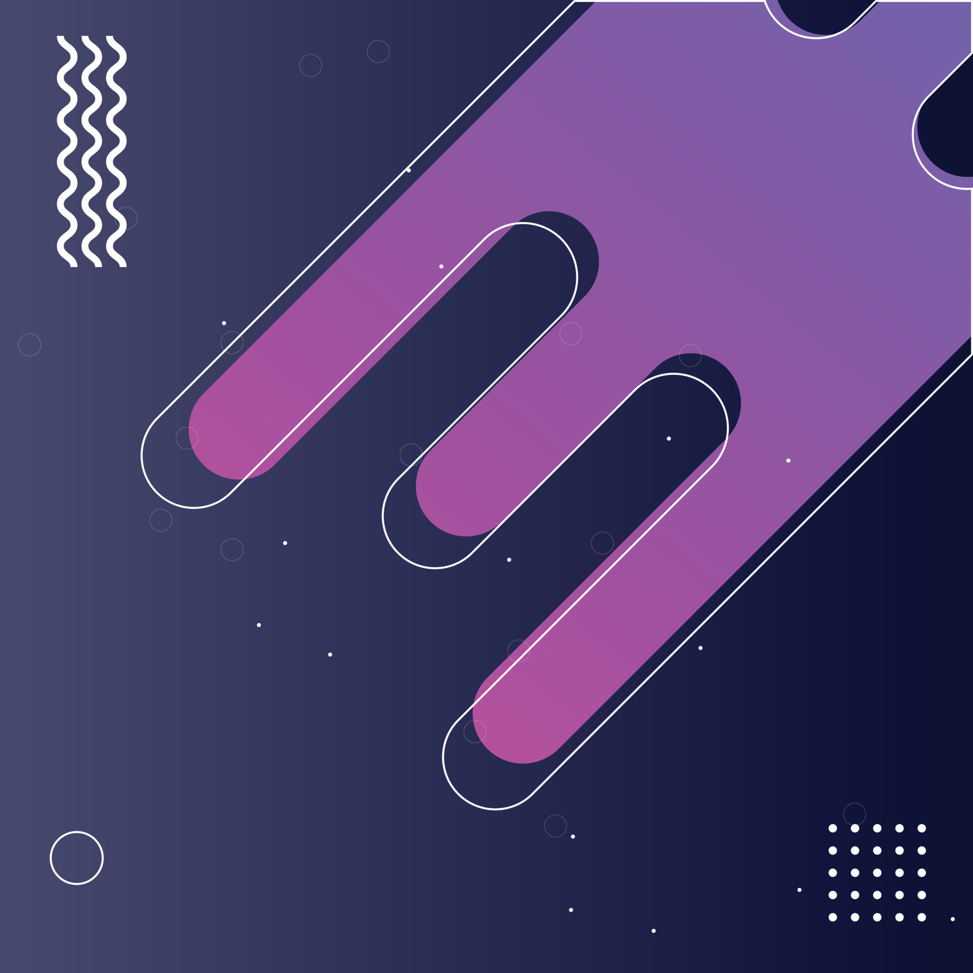 Abstract Colorful Mustard Rounded Lines Halftone Transition Vector Background Illustration