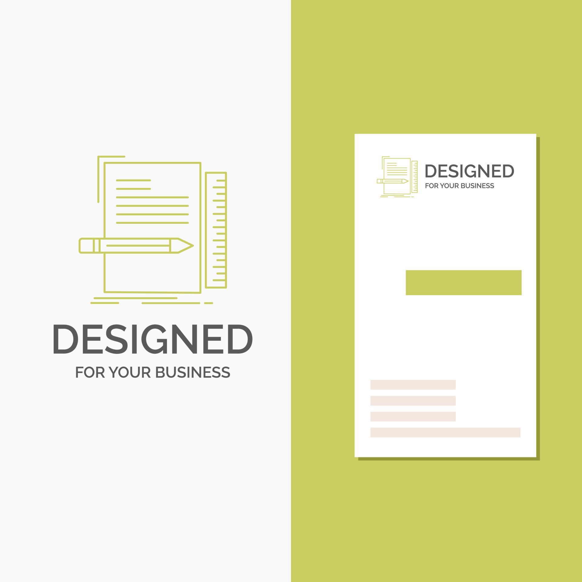 Business Logo For Code Coding File Programming Script Vertical Green Business Visiting