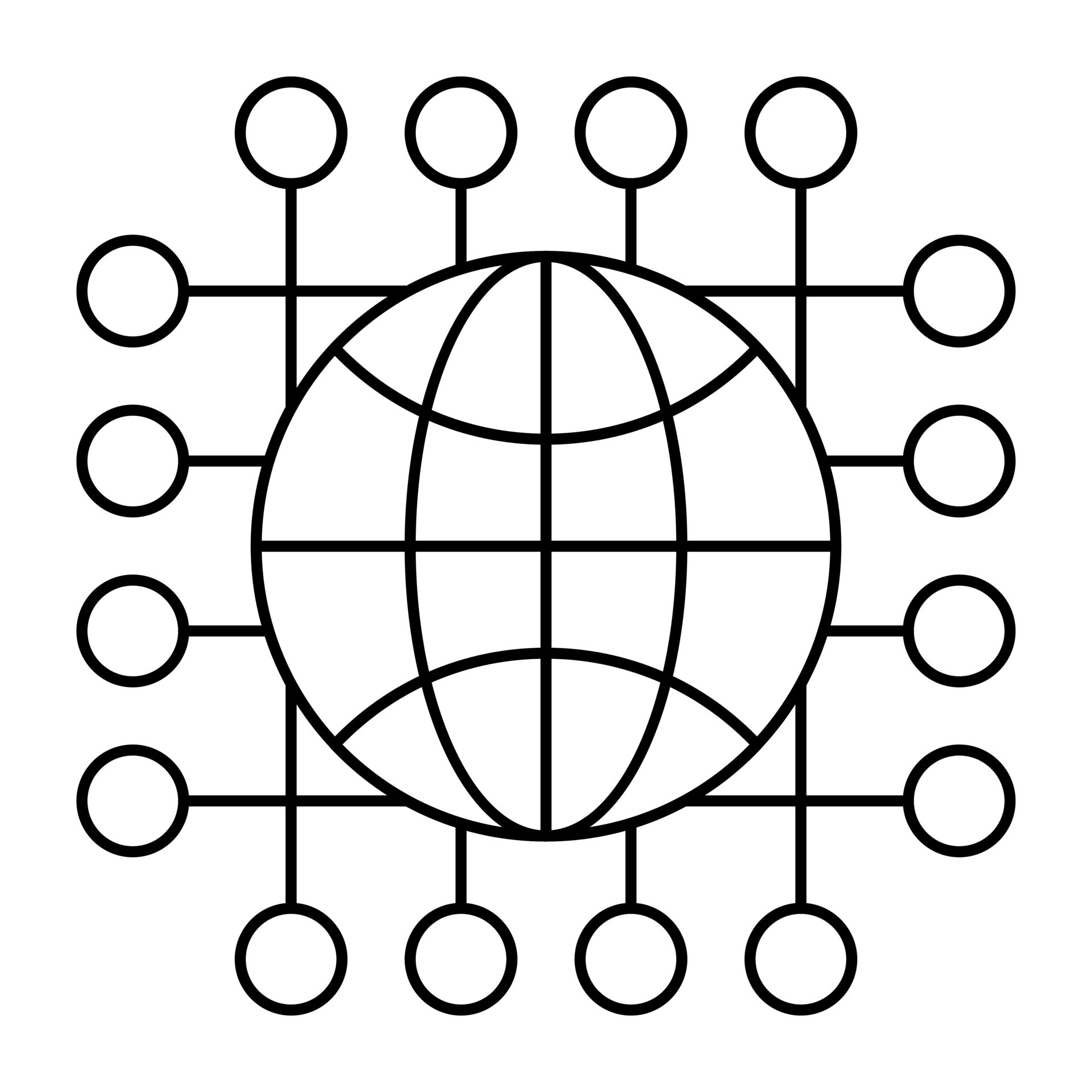 Editable Design Icon Of Global Network 13018771 Vector Art At Vecteezy