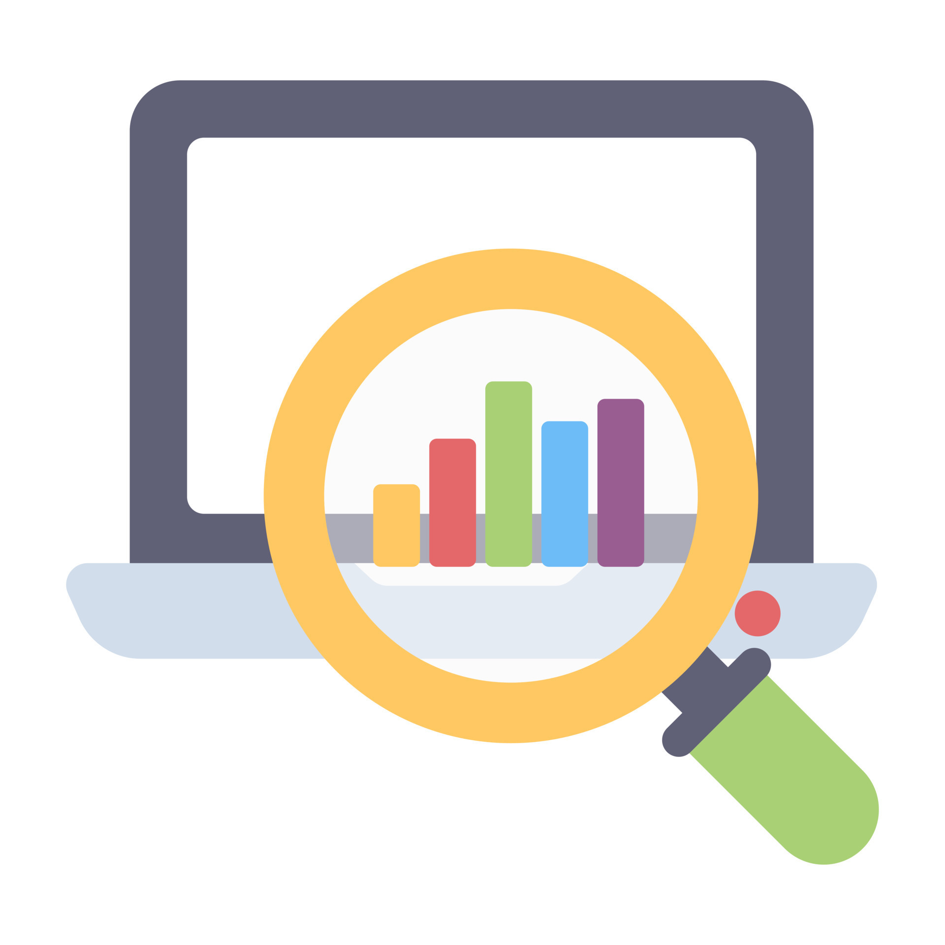 flat design icon of data analysis 13018788 Vector Art at Vecteezy