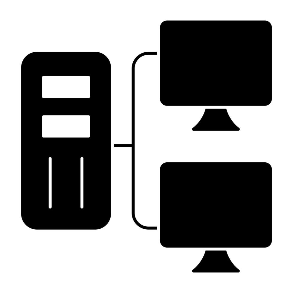 Creative design icon of server network 13018827 Vector Art at Vecteezy