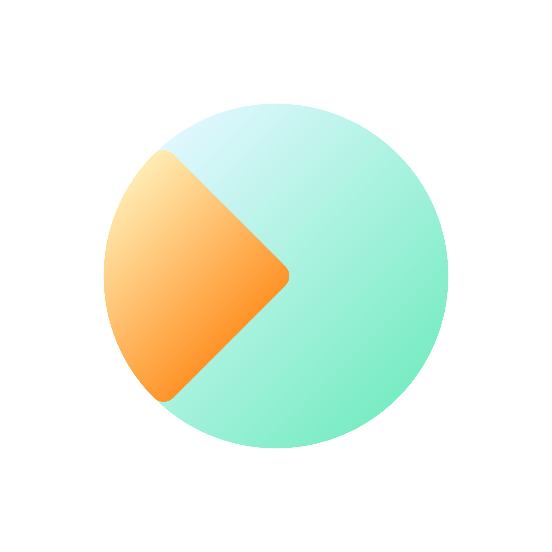 Segment chart pixel perfect flat gradient color ui icon. Online data ... Segment chart pixel perfect flat gradient color ui icon. Online data ...