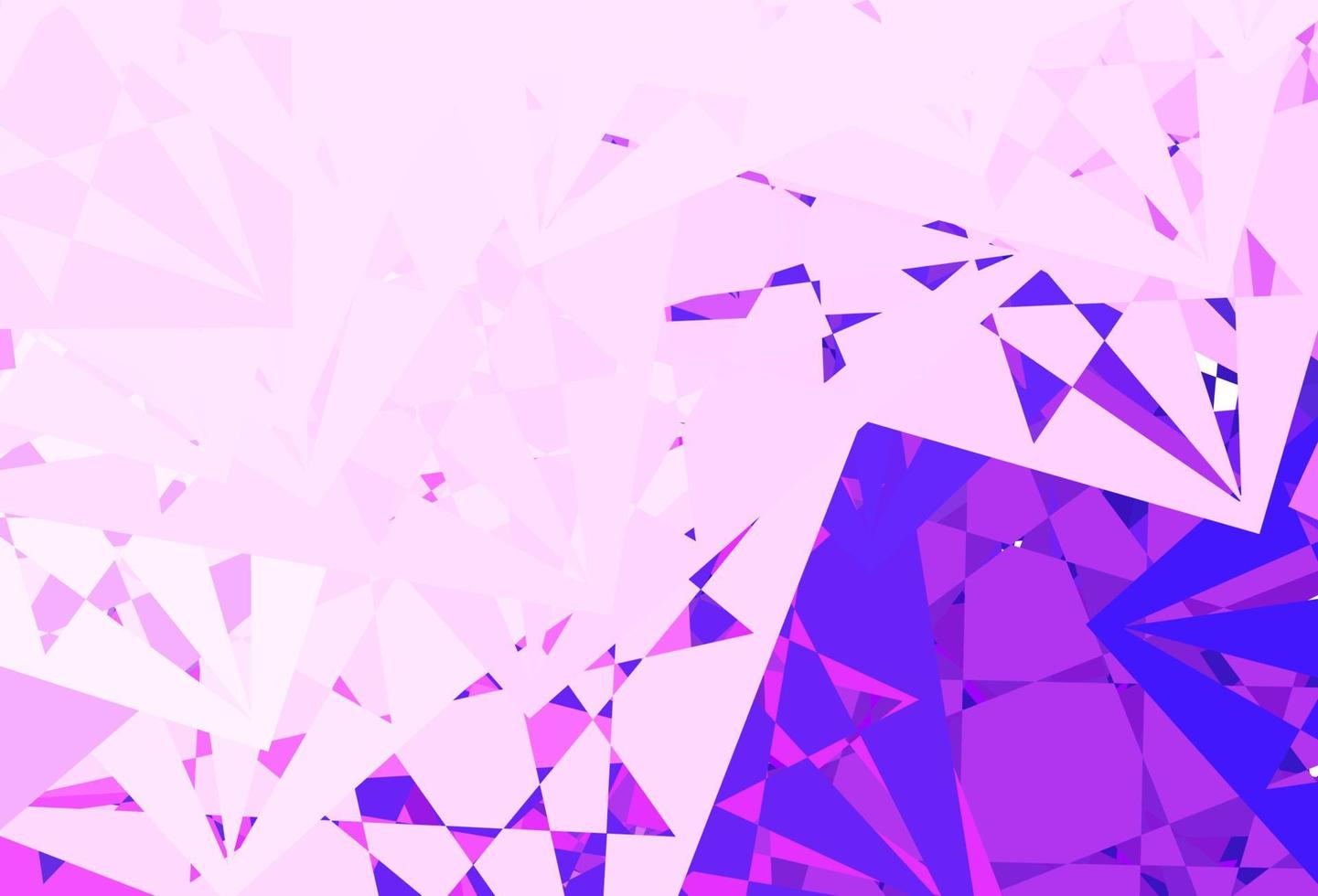 Light Purple vector layout with triangle forms. 13019744 Vector Art at ...