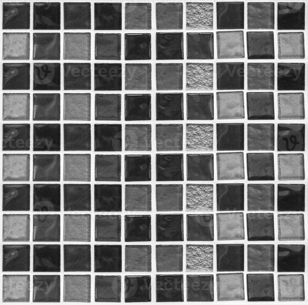 Abstract Black And White Mosaic Tile Texture Background 13022473 Stock