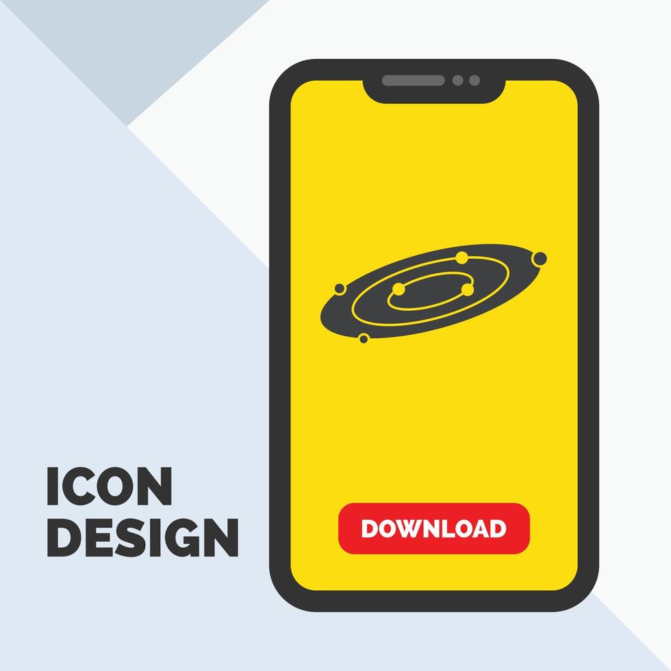 Galaxy. astronomy. planets. system. universe Glyph Icon in Mobile for ... Galaxy. astronomy. planets. system. universe Glyph Icon in Mobile for ...