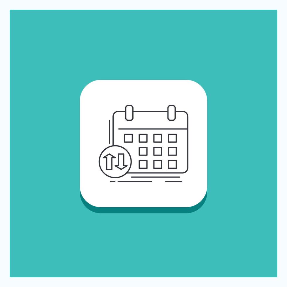 Round Button For Schedule Classes Timetable Appointment Event Line