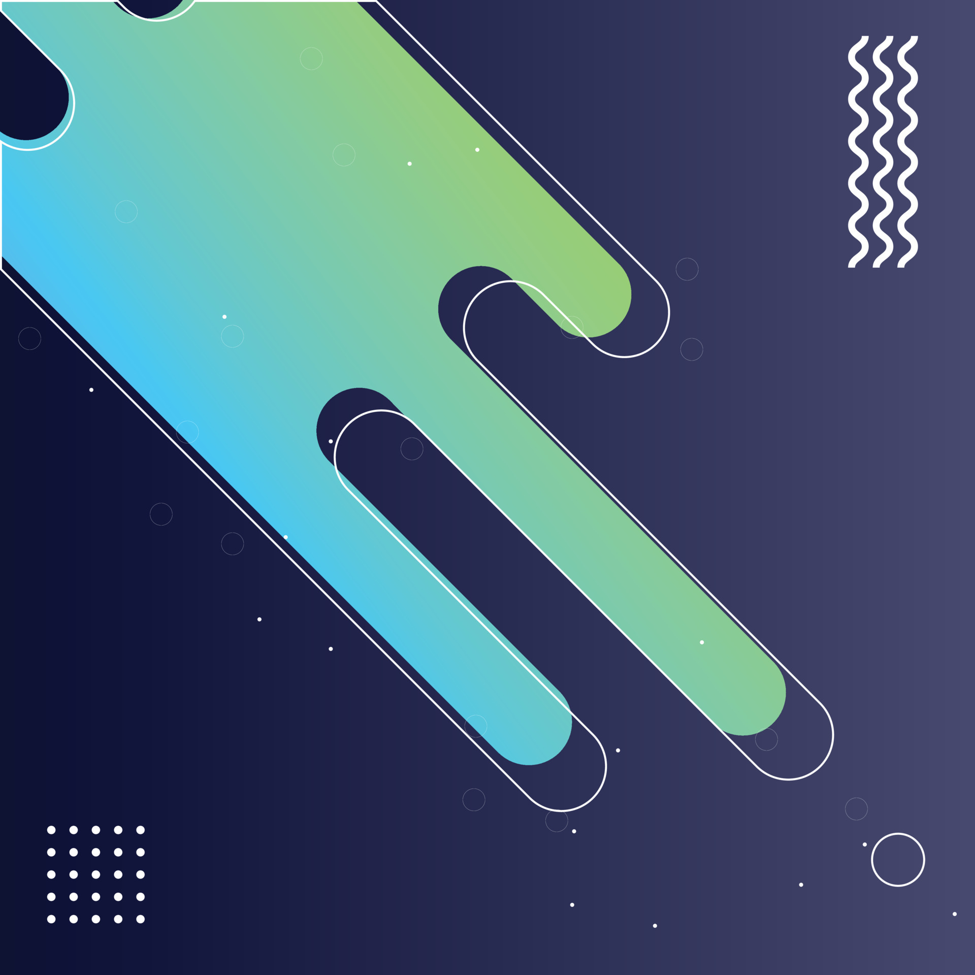 Abstract Colorful Mustard Rounded Lines Halftone Transition Vector Background Illustration