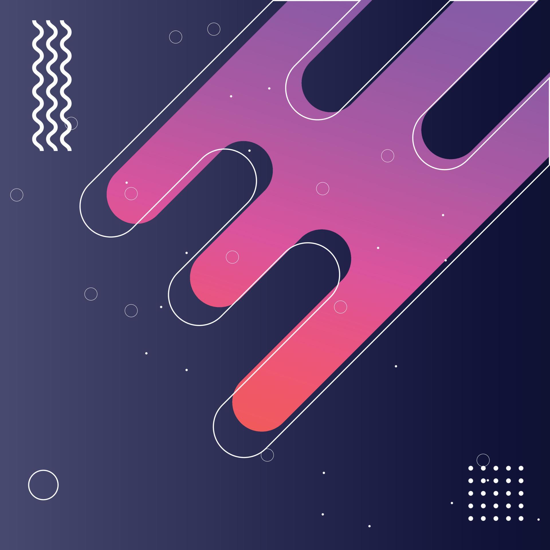 Abstract Colorful Mustard Rounded Lines Halftone Transition Vector Background Illustration