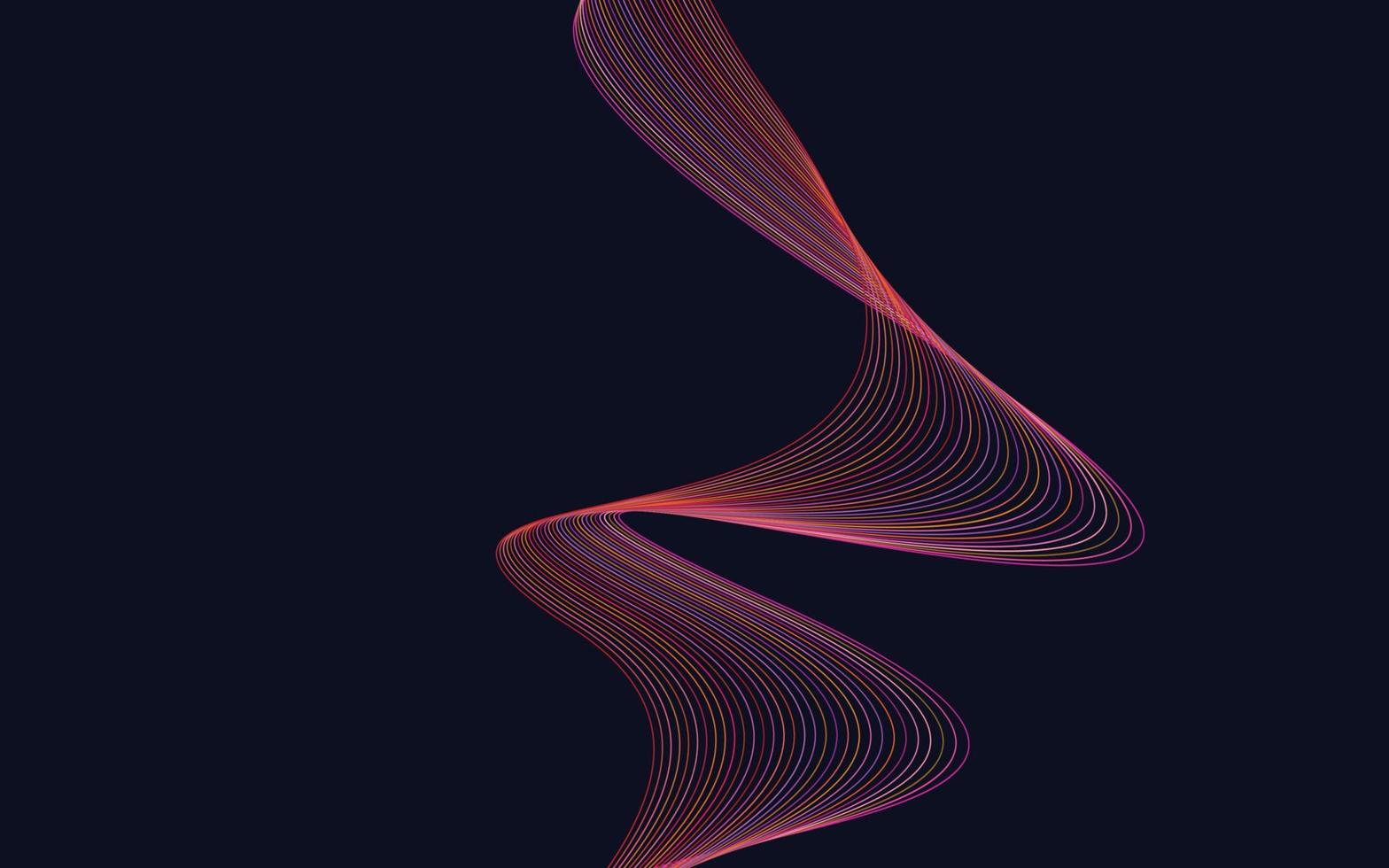 Abstract Red Color technology Line wave background 13027712 Vector Art ...