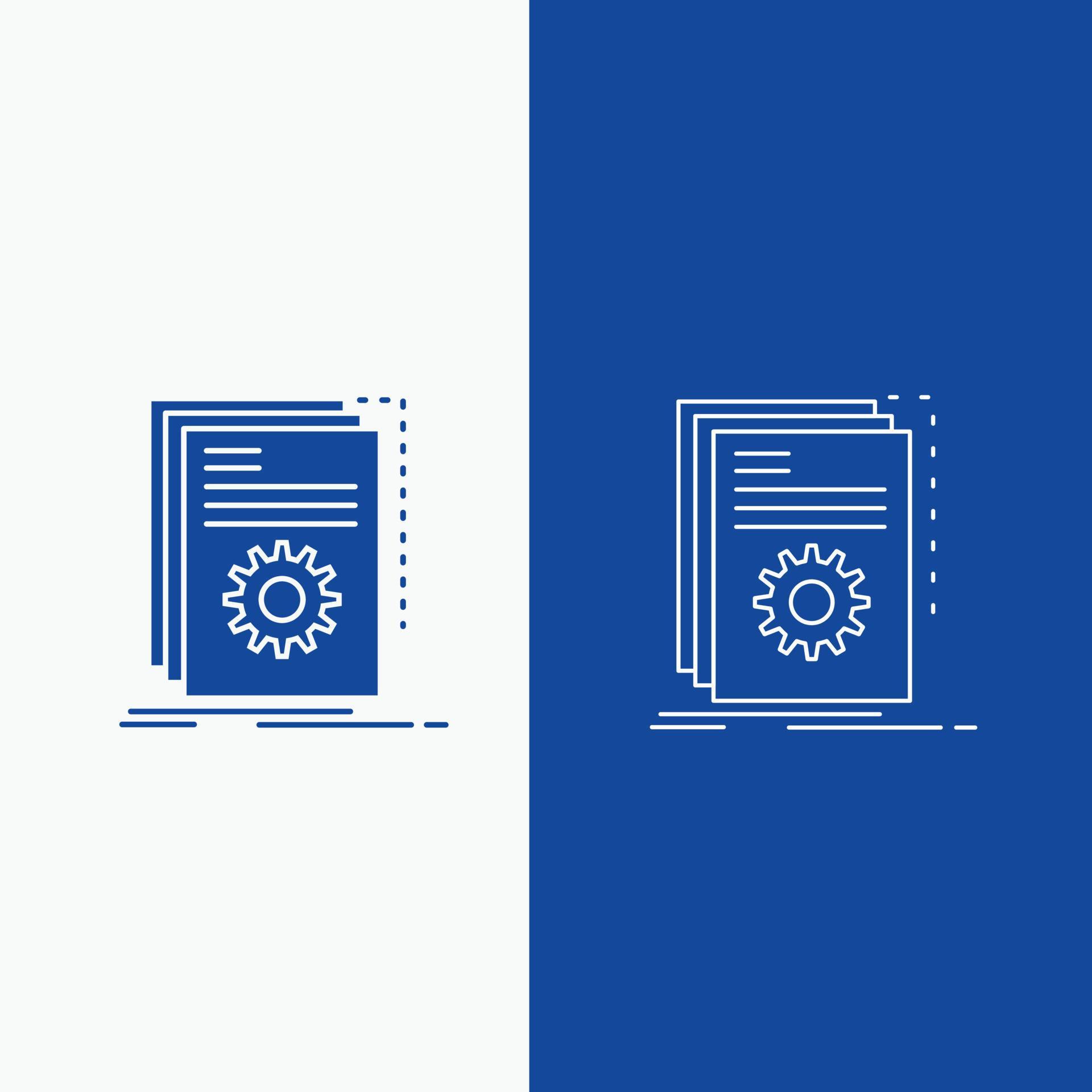 App Build Developer Program Script Line And Glyph Web Button In