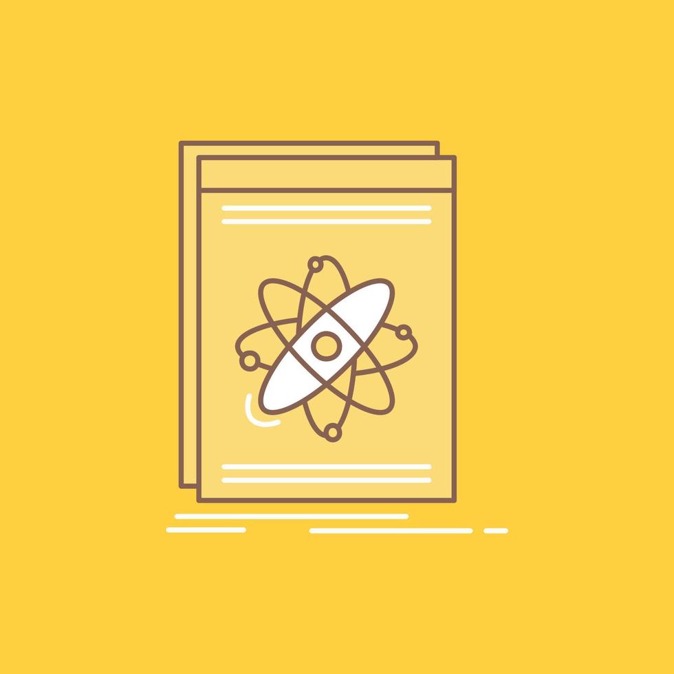 Api Application Developer Platform Science Flat Line Filled Icon Beautiful Logo Button Over