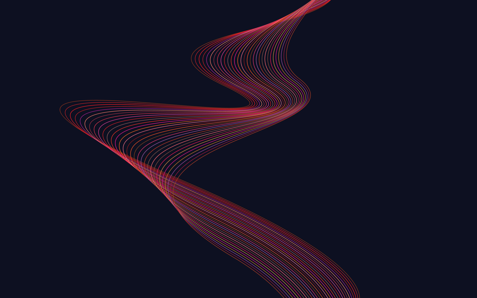 Wave of the many colored lines. Abstract wavy stripes background ...