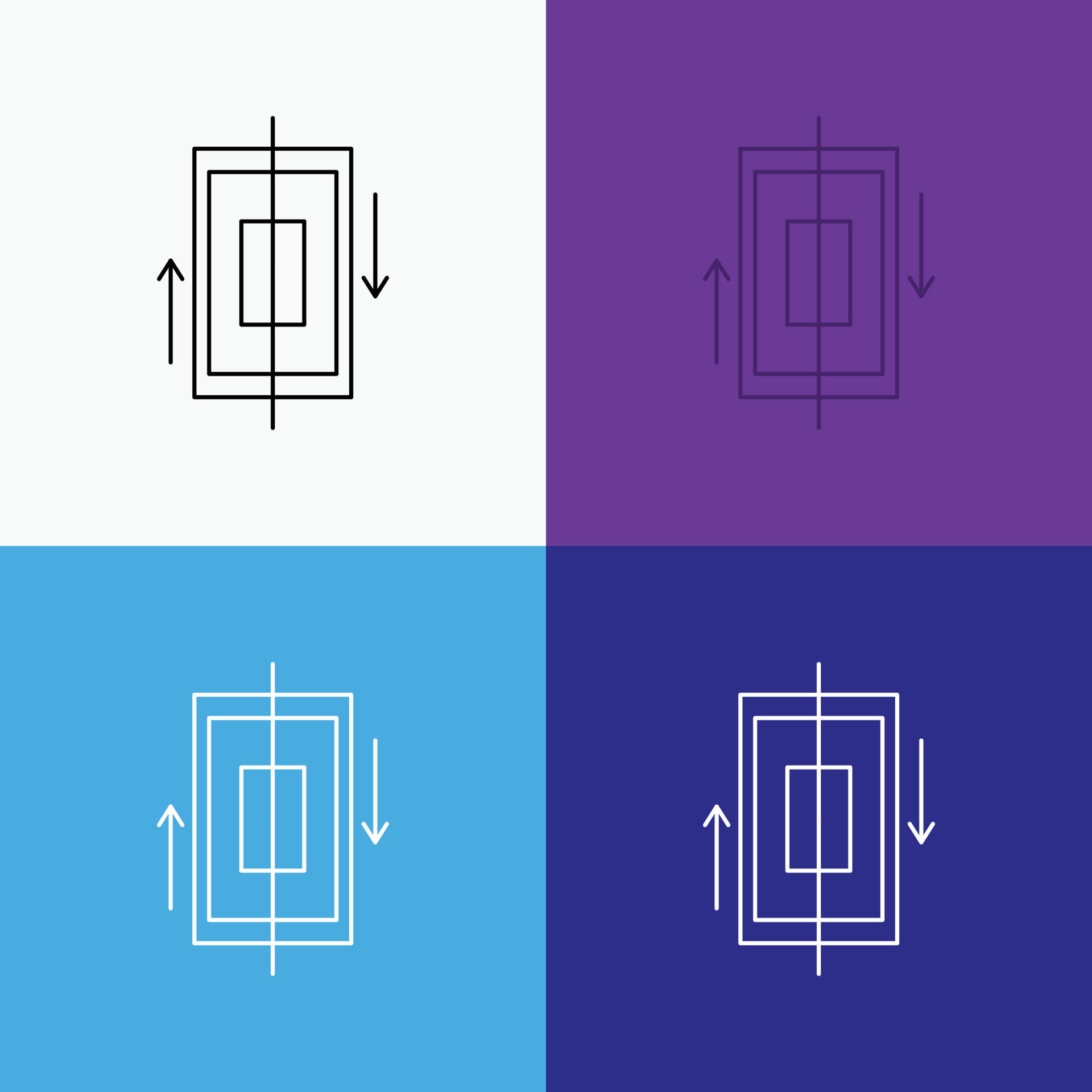 sync. synchronization. data. phone. smartphone Icon Over Various Background. Line style design ...